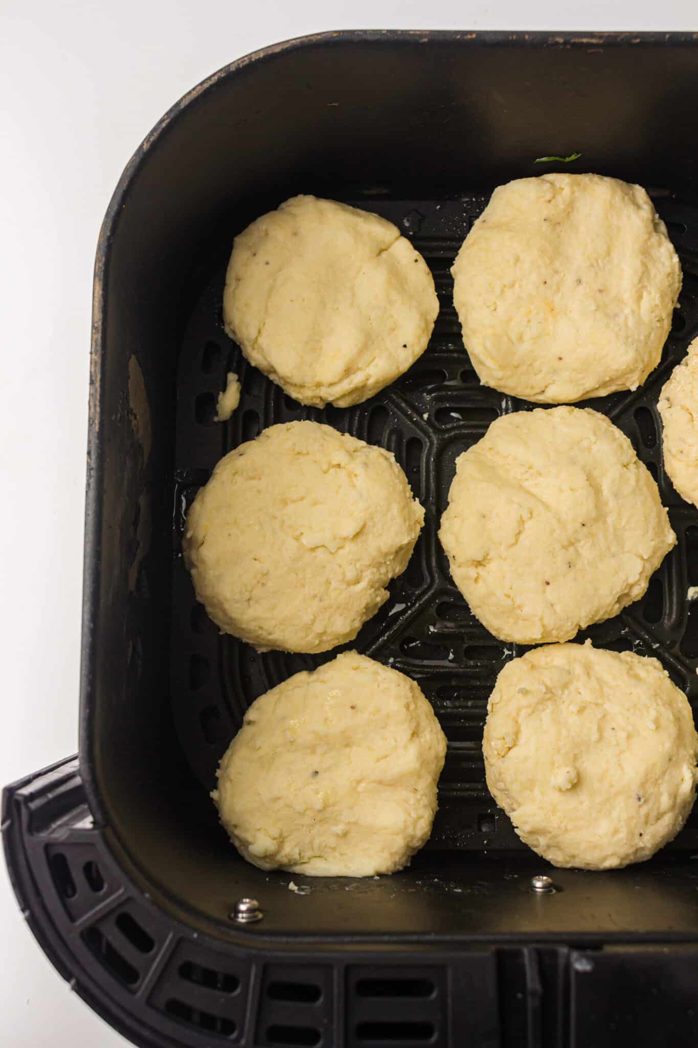 Air Fryer Old Fashioned Potato Cakes - The Flexible Fridge